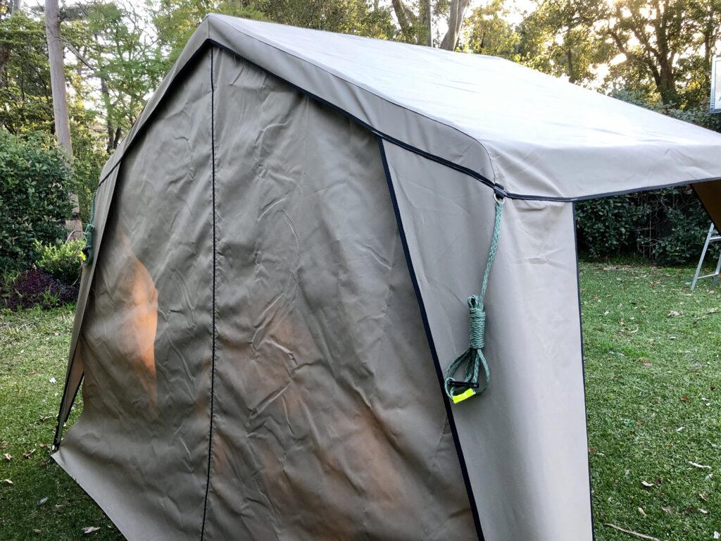 Campmor Canvas Gazebo End Wall with Zip Fits King, Senior, and Junior ...