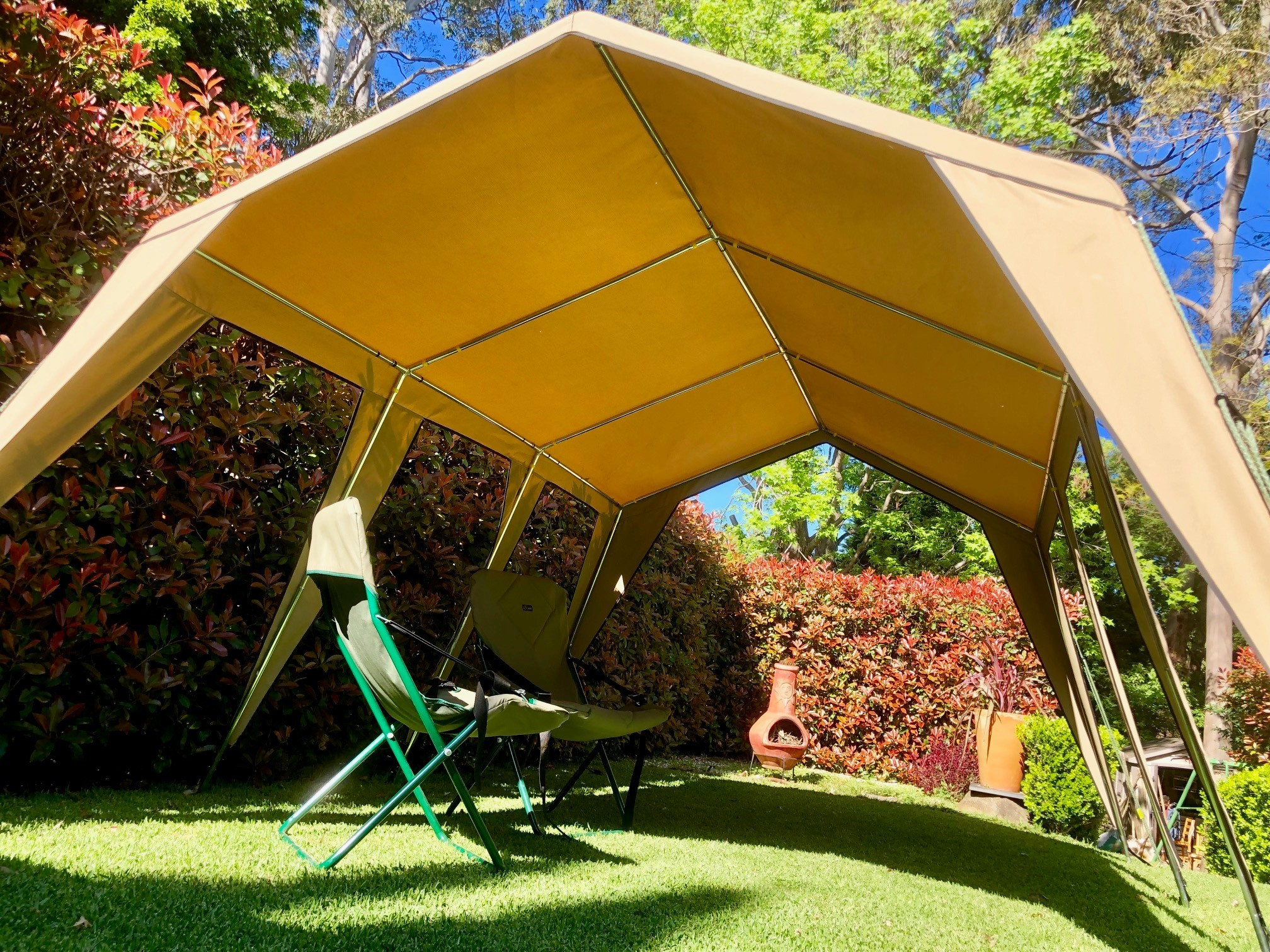 The Real Deal diamantina Safari Portable Gazebos - Diamantina Outdoors