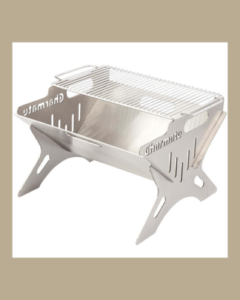 Charmate Stainless Steel Collapsible Fire Pit & BBQ with Grill - SOLD ...